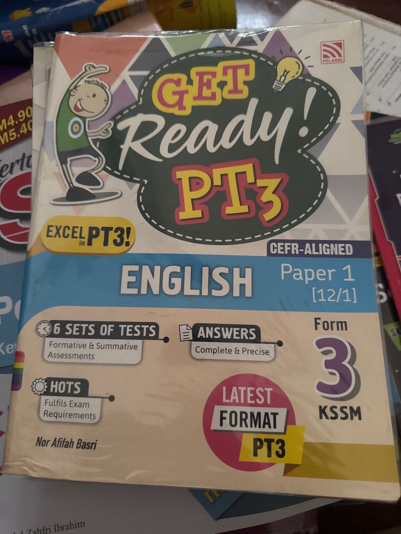 Get Ready! PT3 English Paper 1 Form 3 KSSM, Hobbies & Toys, Books ...
