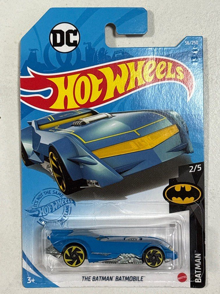 Hot Wheels DC The Batman Batmobile (Animated) set of 3 Variants ...