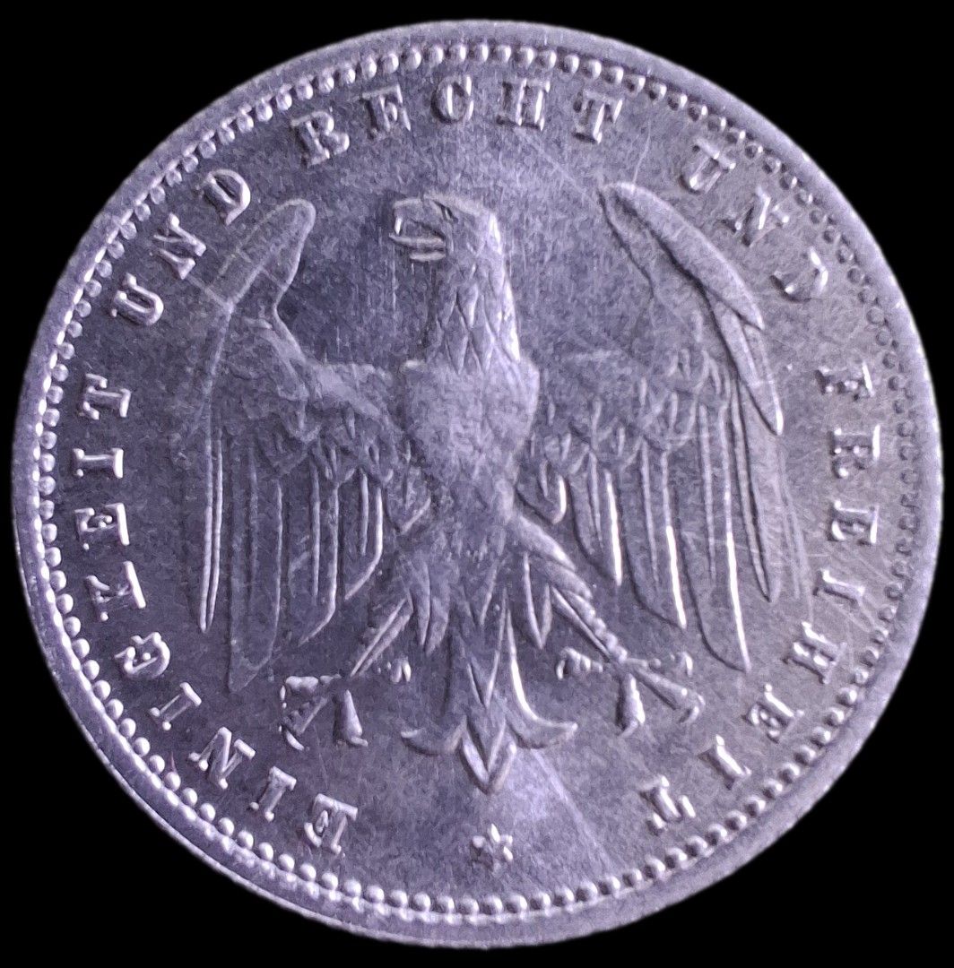 Hyperinflation, Interwar, German 200 Mark Coin 1923, Hobbies & Toys ...