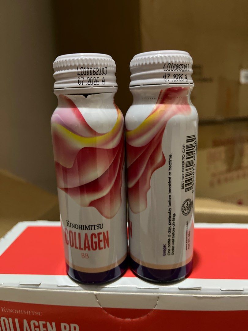 Kinohimitsu Collagen BB Drink - New, Health & Nutrition, Health ...