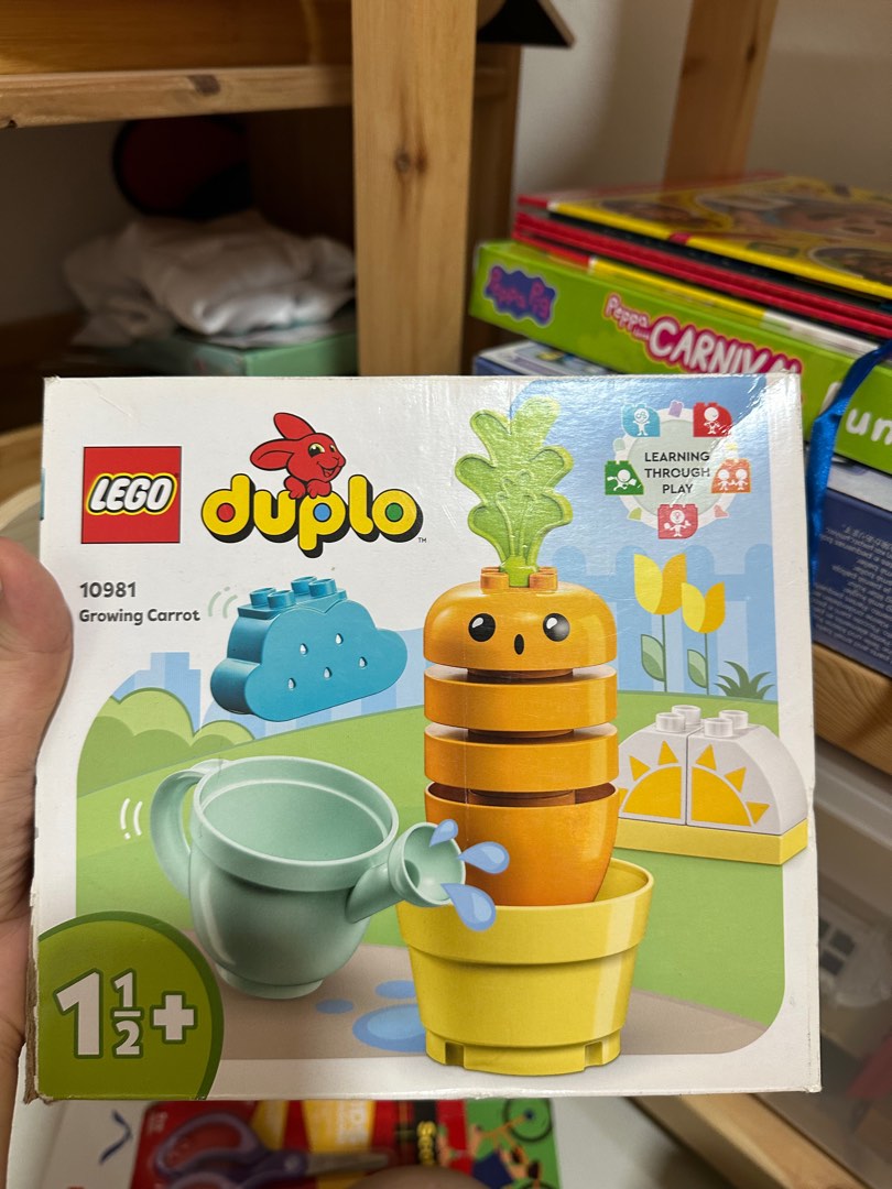 LEGO Duplo Growing Carrot Set (1YO), Hobbies & Toys, Toys & Games on ...