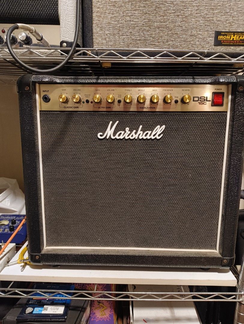 Marshall DSL15C Guitar Amplifier, Hobbies & Toys, Musical Instruments ...