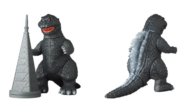 Medicom Toy Godzilla 1954 3rd Model Guignol Version TV Tower Attack ...