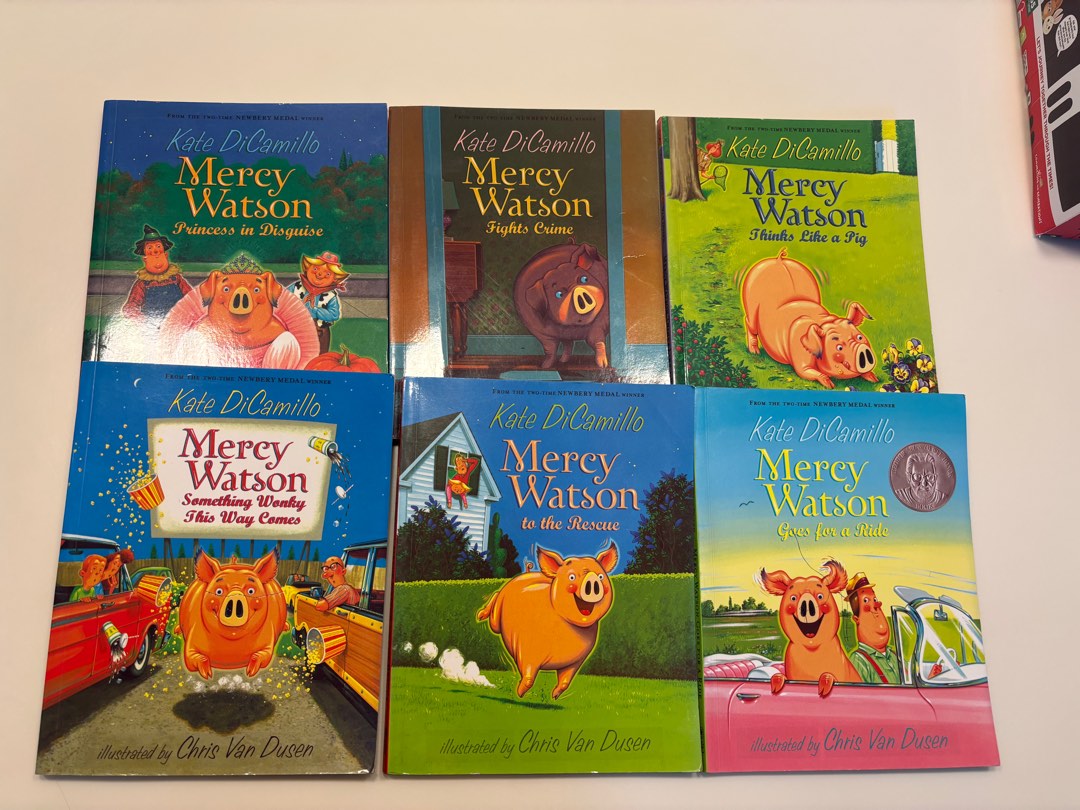 Mercy Watson Book Series by Kate DiCamillo, Hobbies & Toys, Books ...
