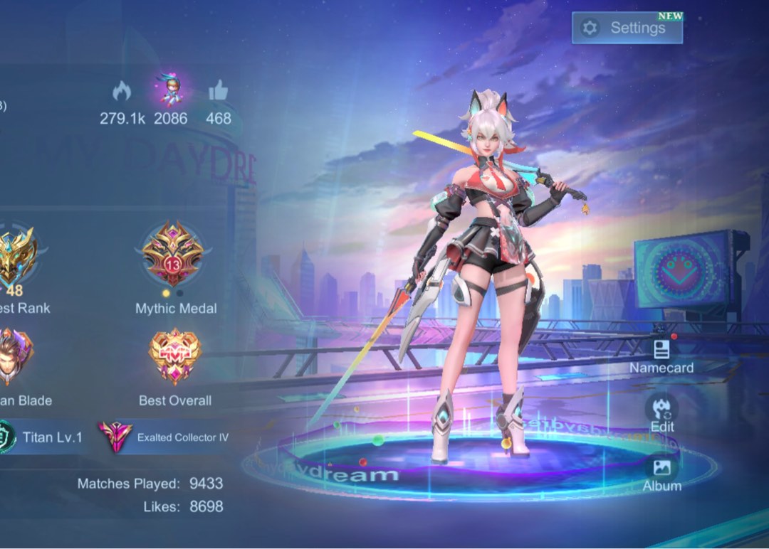 Mobile Legends Account - Mythic Medal, Collector Skins, Video Gaming ...