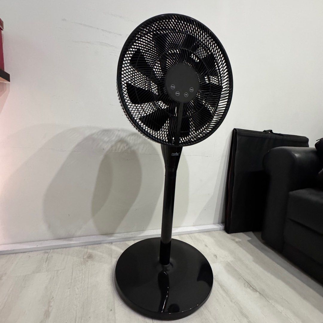 Morries 16" DC Stand Fan (MS1611DCSFR) - Black, Furniture & Home Living, Lighting & Fans, Fans ...