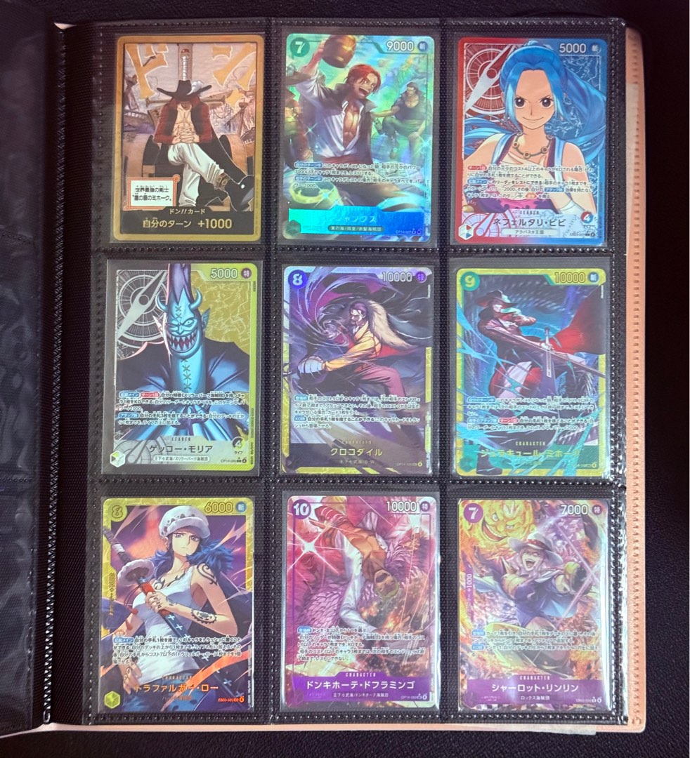 (multiple copies) Op14 eb03 One piece card game tcg Mihawk Crocodile ...