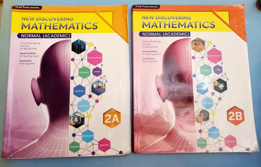 New Discovering Math Textbook 2A & 2B, Hobbies & Toys, Books ...