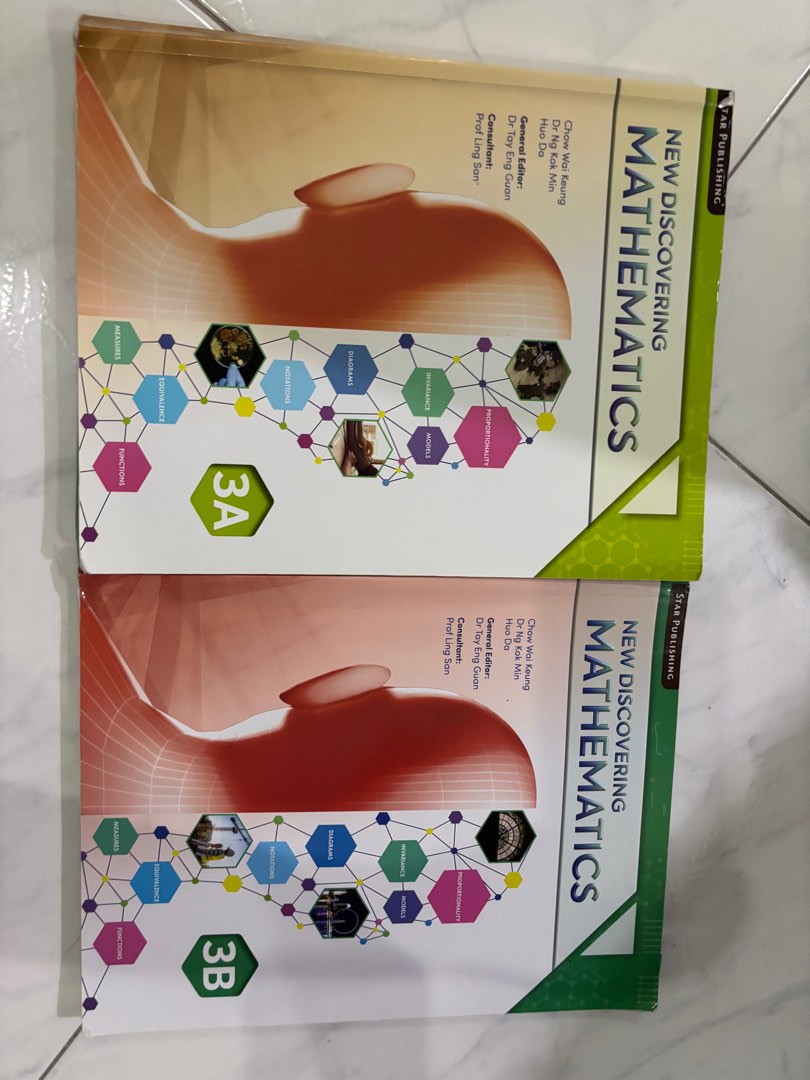 New Discovering Mathematics 3A & 3B, Hobbies & Toys, Books & Magazines ...