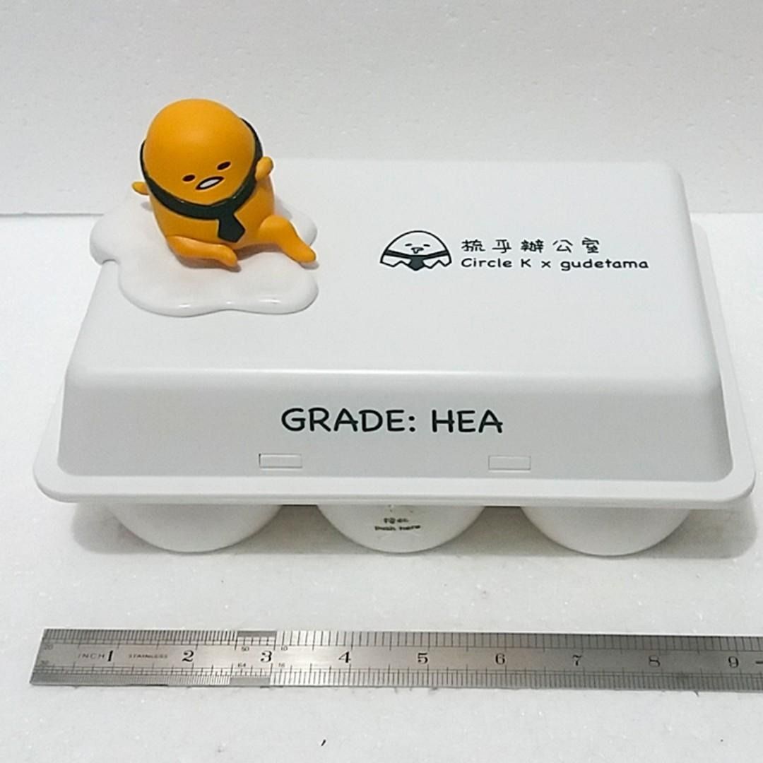 OK x 蛋黃哥 Grade: Hea-1 梳乎辦公室 Circle x Gudetama, 興趣及遊戲, 玩具 & 遊戲類 - Carousell