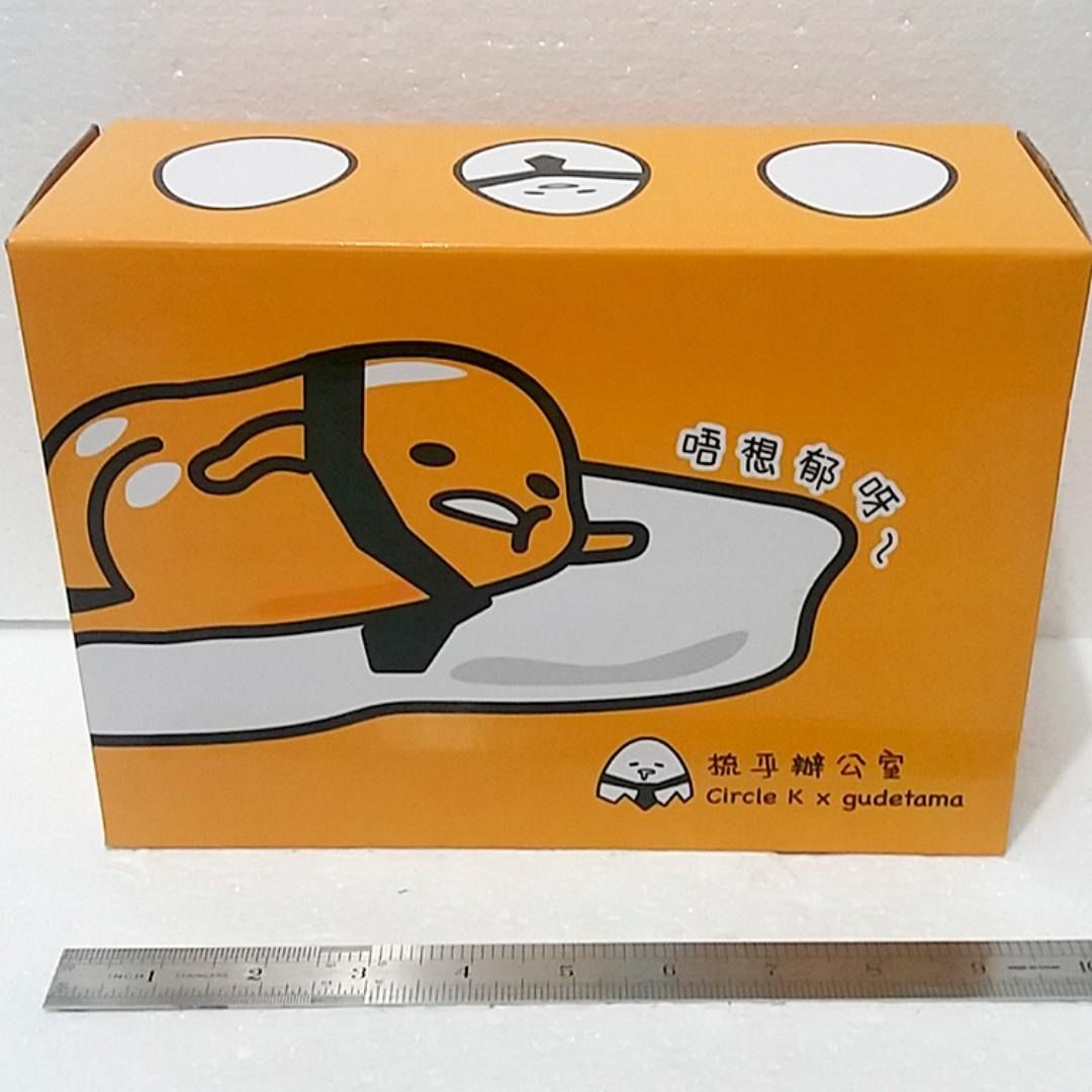 OK x 蛋黃哥 Grade: Hea-1 梳乎辦公室 Circle x Gudetama, 興趣及遊戲, 玩具 & 遊戲類 - Carousell