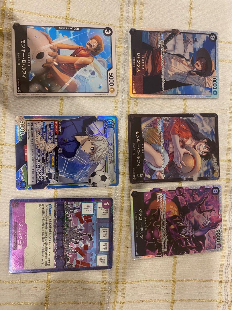 One Piece & Blue Lock Trading Cards, Hobbies & Toys, Toys & Games on ...