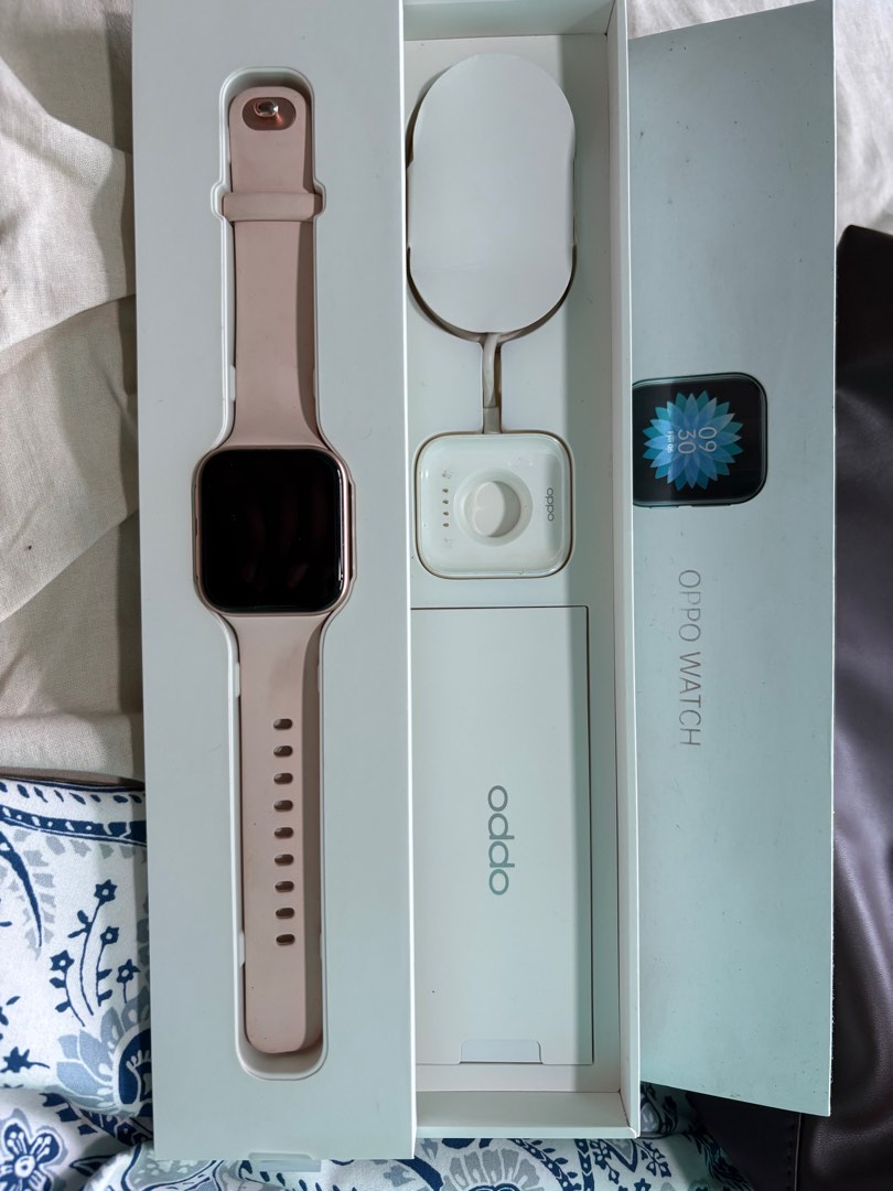 OPPO Watch 41mm (Wi-Fi) - Pink Gold, Mobile Phones & Gadgets, Wearables ...