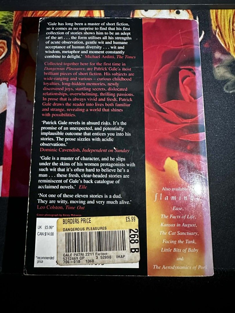 Patrick Gale - Dangerous Pleasures, Hobbies & Toys, Books & Magazines, Fiction & Non-Fiction on ...