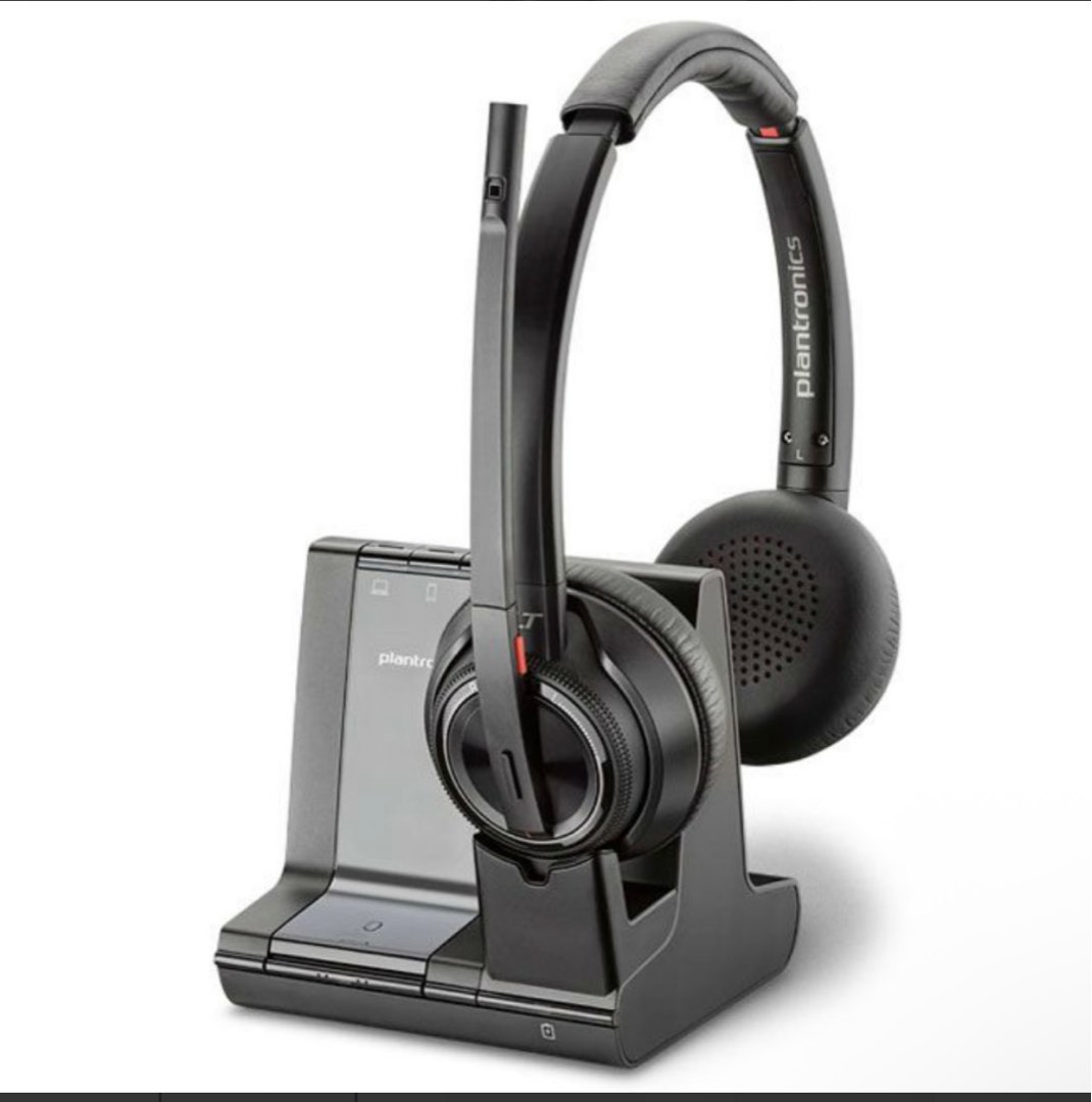 Plantronics Savi 8220 Wireless Headset, Audio, Headphones & Headsets on ...