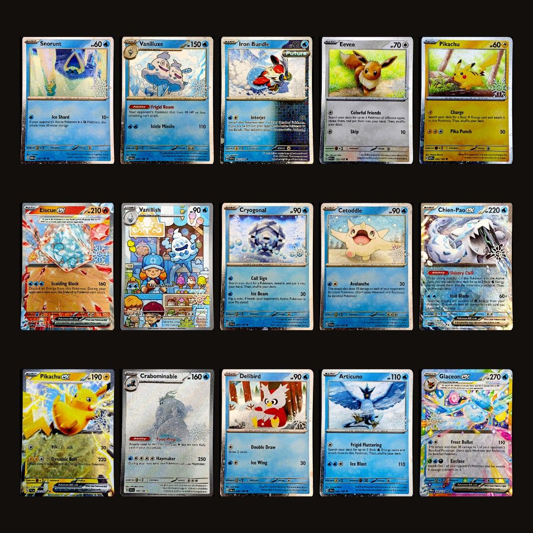 Pokemon Holiday Advent Calendar Holo Stamped Promo Cards Full Set From ...