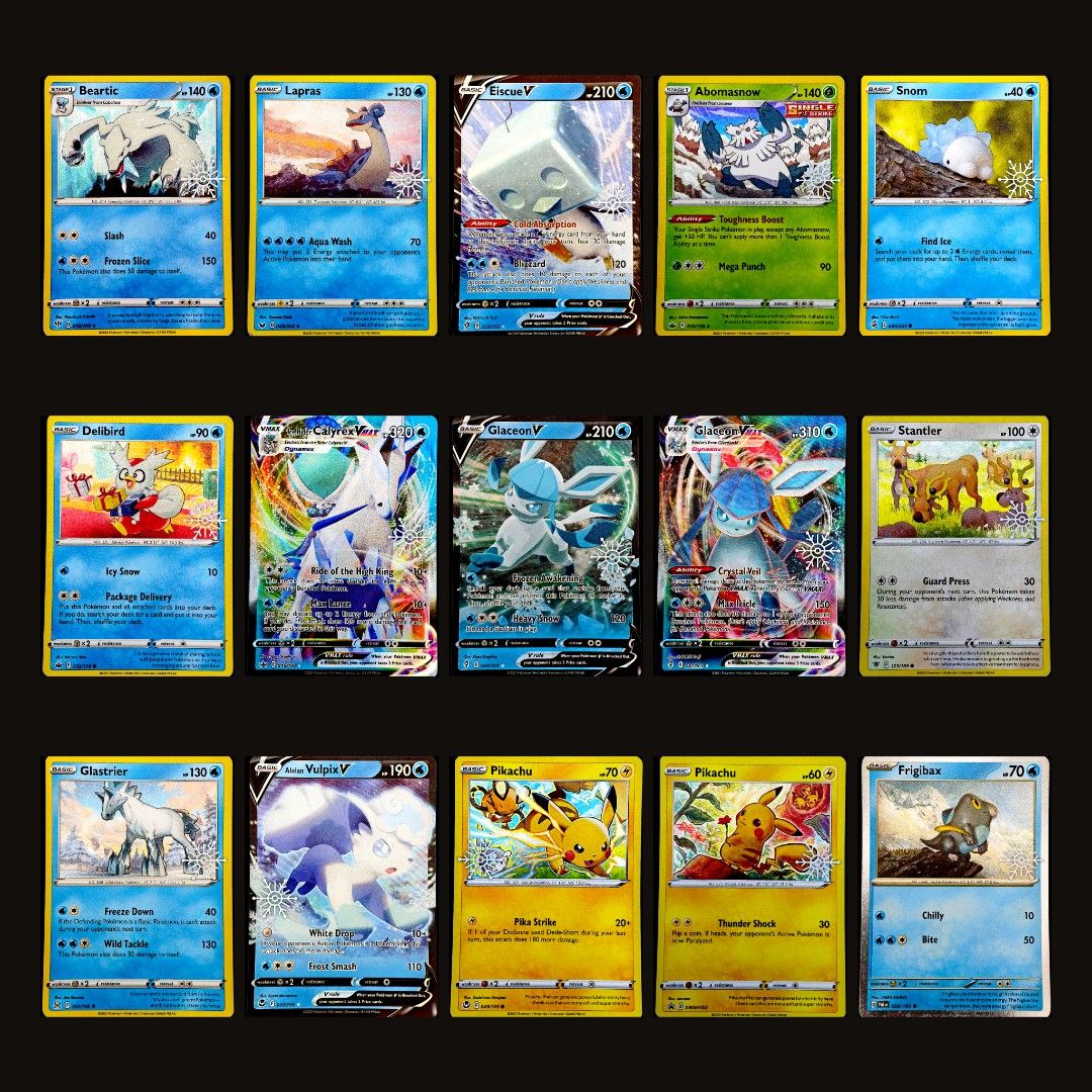 Pokemon Holiday Advent Calendar Holo Stamped Promo Cards Full Set From ...