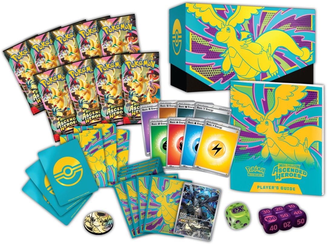 [Pre-Order] Pokemon TCG: Mega Evolution Ascended Heroes Elite Trainer ...