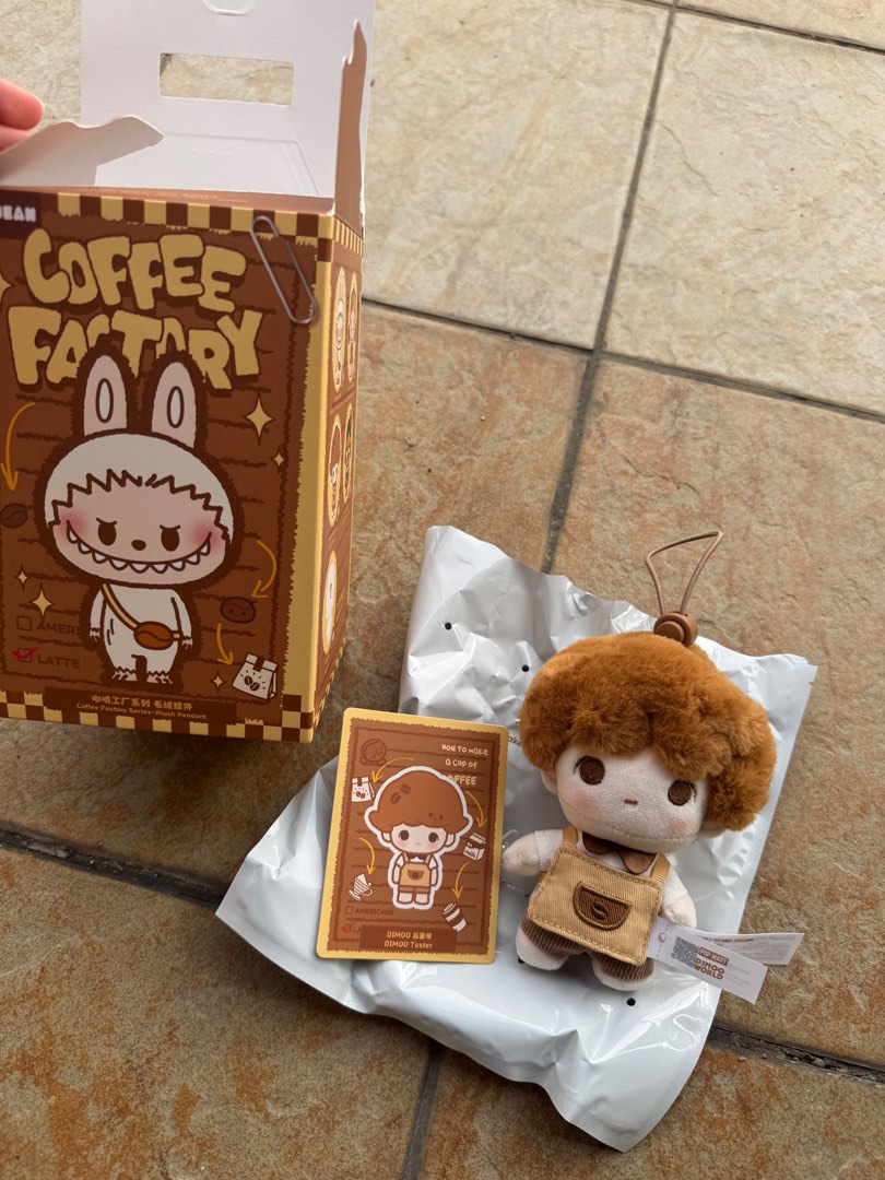 Pop Mart Coffee Factory Dimoo, Hobbies & Toys, Toys & Games on Carousell