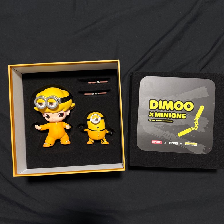 Popmart Dimoo Minion, Hobbies & Toys, Toys & Games on Carousell