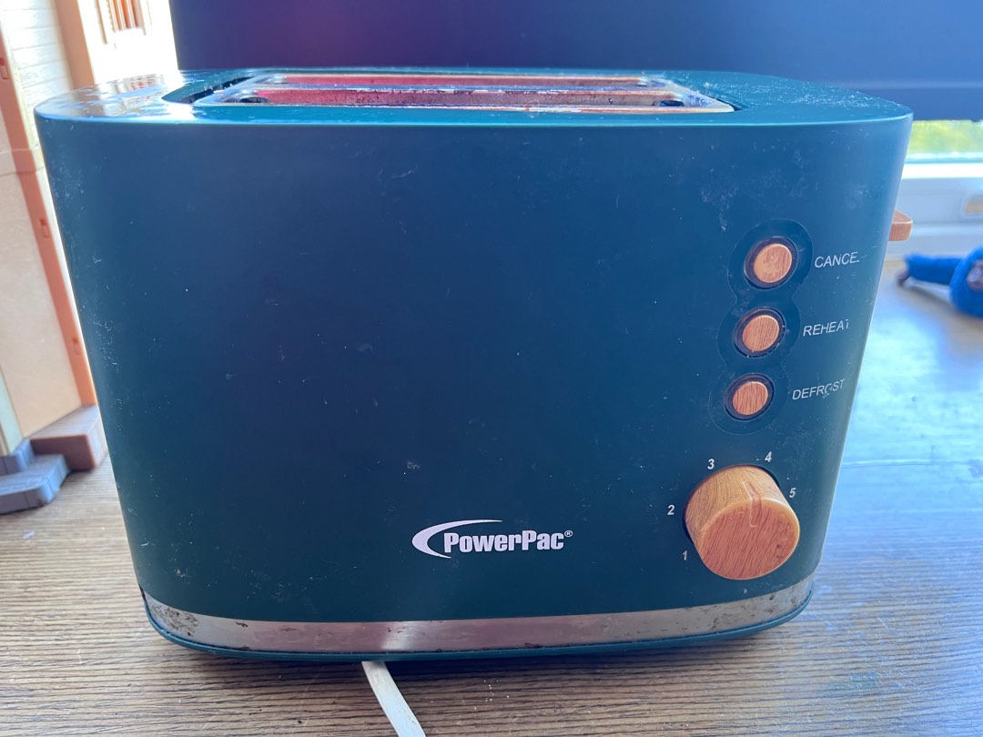 PowerPac 2-Slice Toaster - Green, TV & Home Appliances, Kitchen ...