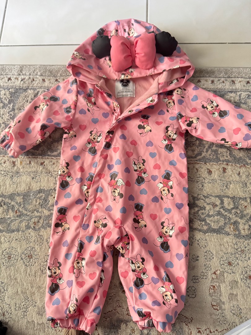 Primark Disney Minnie Mouse Jumpsuit 6-9M, Babies & Kids, Babies & Kids ...