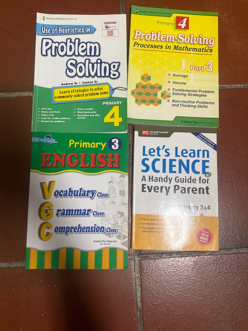 Primary 3 & 4 School Textbooks, Hobbies & Toys, Books & Magazines ...