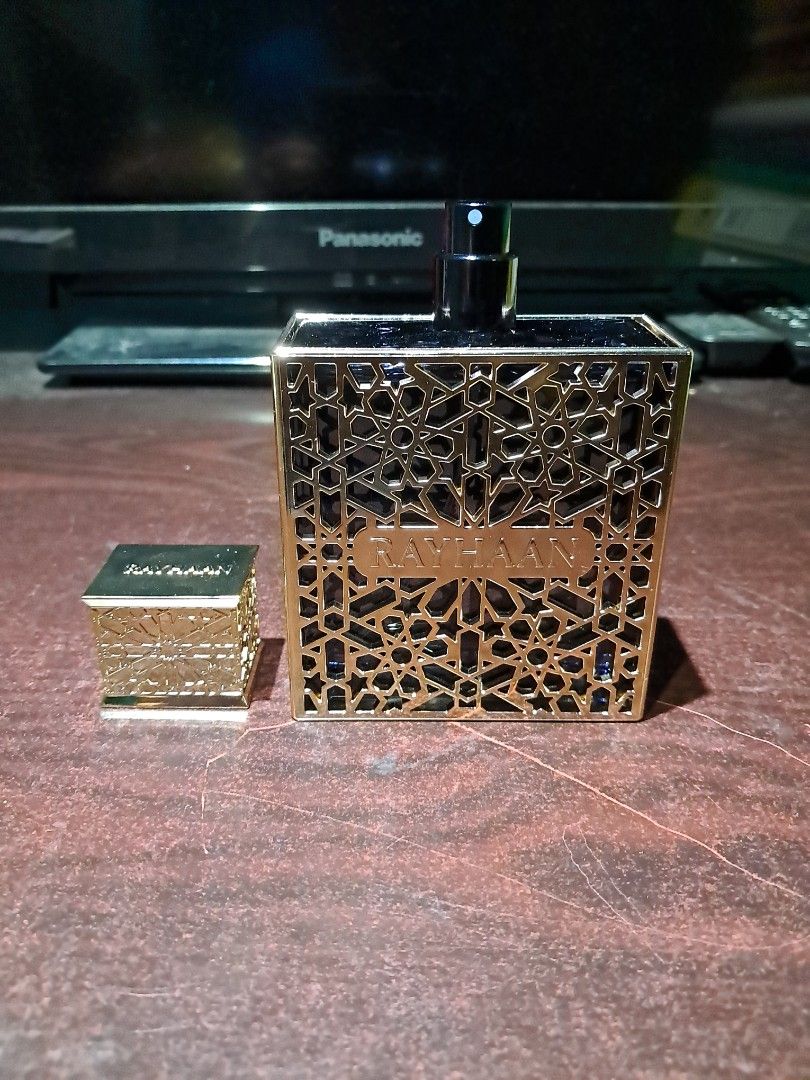 Rayhaan Elixir Perfume - Gold Bottle, Beauty & Personal Care, Fragrance ...