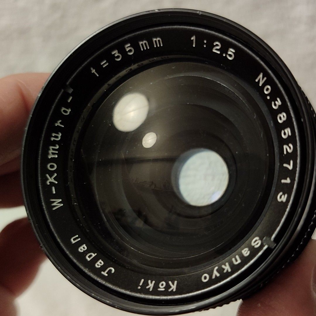 Sankyo Koki W-Komura 35mm f2.5 M42, Photography, Lens & Kits on Carousell