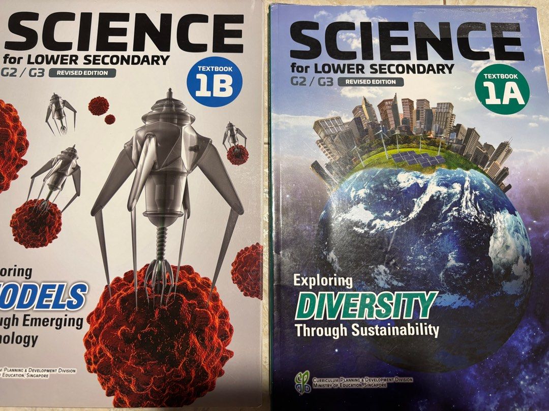 Science Textbook for Lower Secondary G2/G3 - 1A & 1B, Hobbies & Toys ...