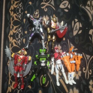 (SET OF 5) Kayou Kamen Rider Hero Signet Blind Box Kamen Rider Gavv ...