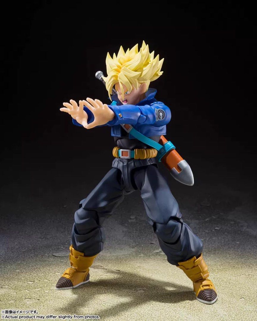 s.h.figuarts SHF TRUNKS SUPER SAIYAN THE BOY FROM FUTURE REISSUE ...