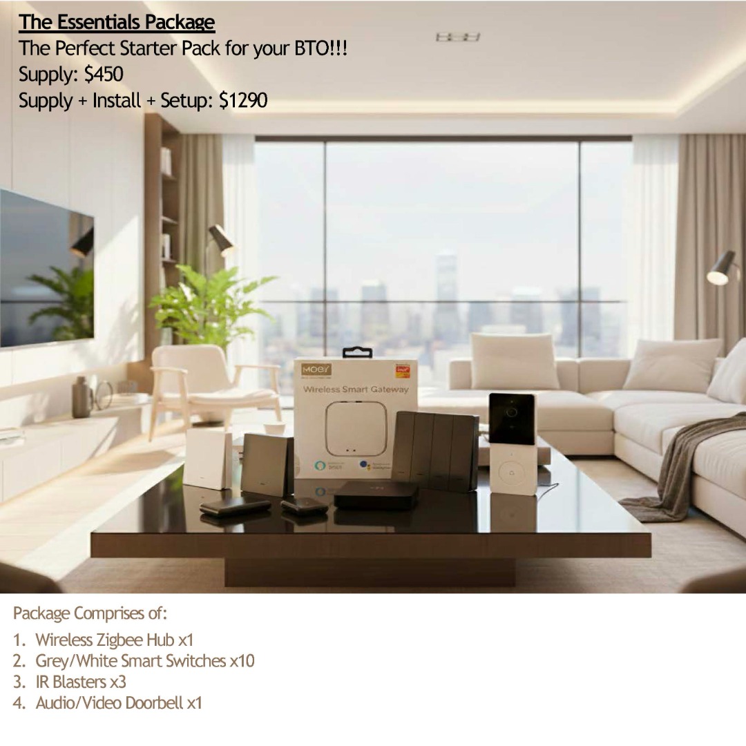 Smart Home Package Tuya Switches Lights with Gateway Control Hub ...