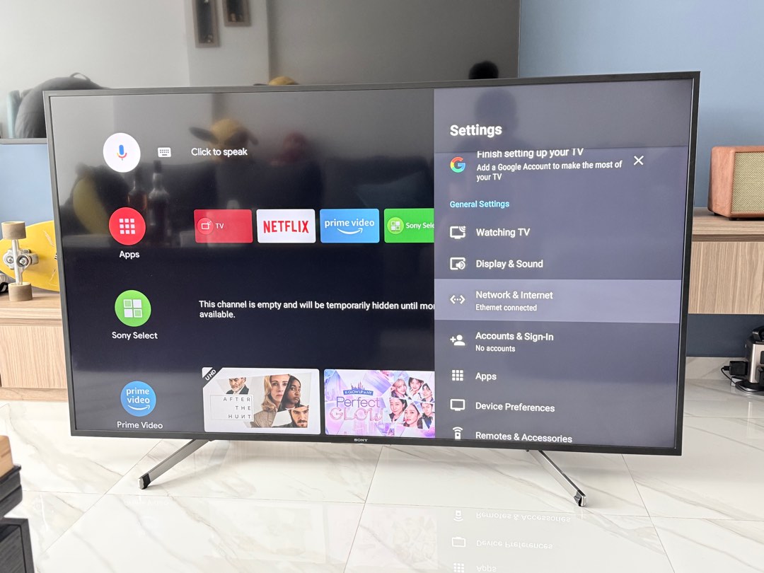 Sony KD-65X8000G 65-inch Android TV, TV & Home Appliances, TV ...