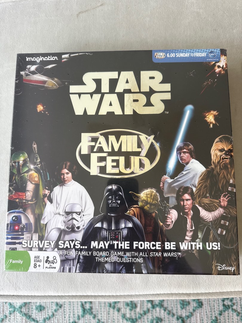 Star Wars Family Feud Board Game, Hobbies & Toys, Toys & Games on Carousell