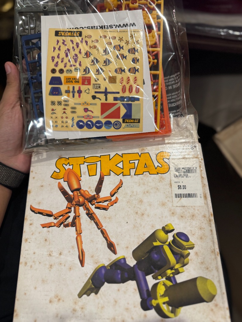 Stikfas Diver Model Kit, Hobbies & Toys, Toys & Games on Carousell
