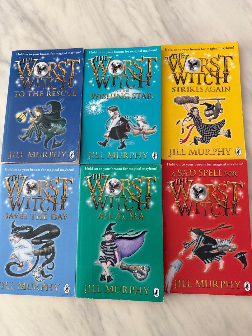 The Worst Witch Book Series by Jill Murphy, Hobbies & Toys, Books ...