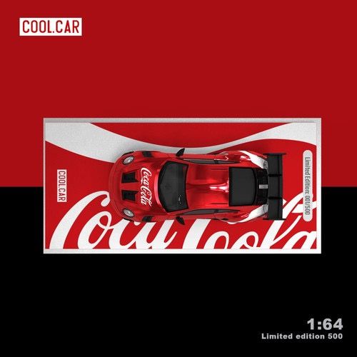 TIME MICRO x COOL CAR Porsche 992 GT3 RS Coca Cola Livery - Coke ...