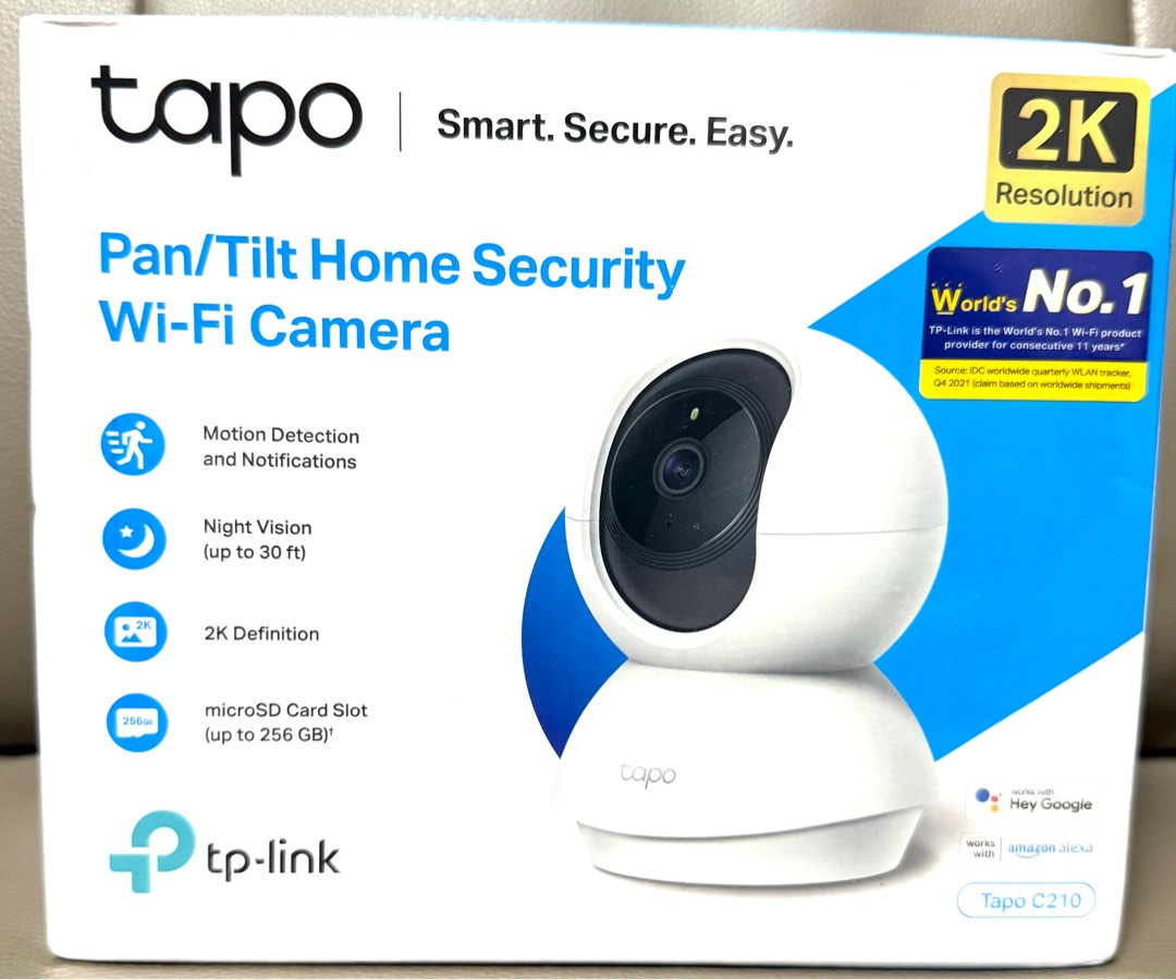 TP-Link Tapo C210 2K Security Camera, Furniture & Home Living, Security ...