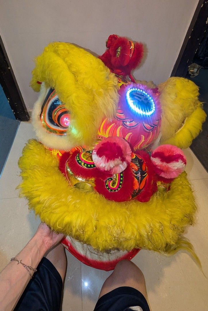 ADULT Traditional Lion Dance Head Prop CNY CHINESE NEW YEAR LUNAR ...