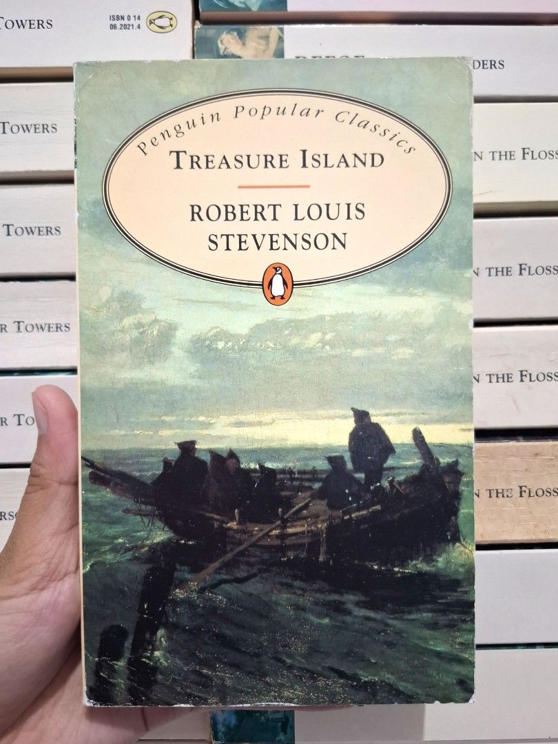 Treasure Island by Robert Louis Stevenson Old Penguin Popular Classics ...