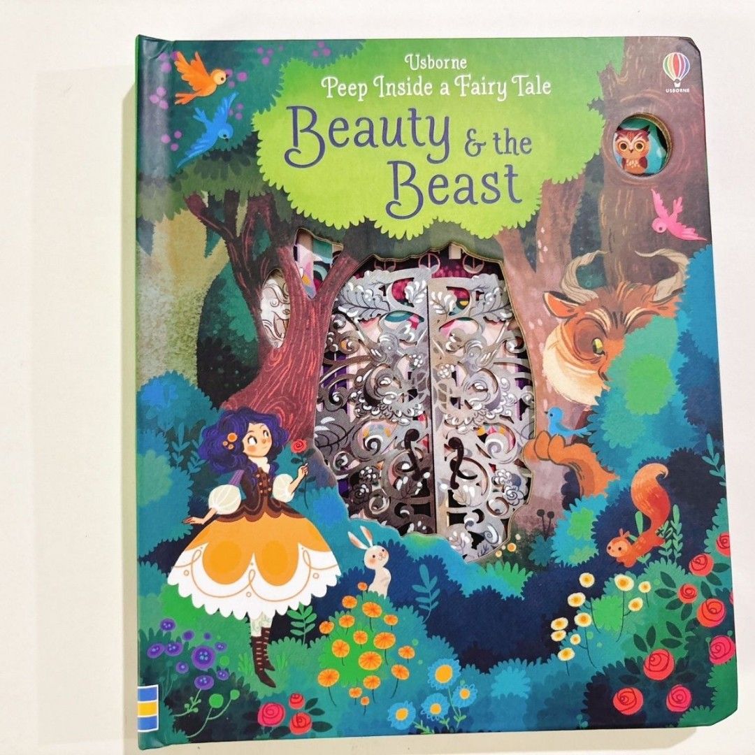 🥀 Usborne Peep Inside a Fairy Tale: Beauty and the Beast🥀 /children's ...