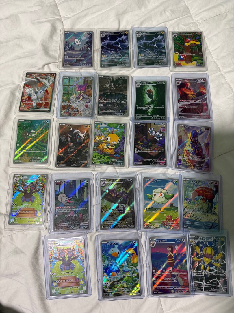 White Flare and Black Bolt Japanese Pokemon AR and SR’s, Hobbies & Toys ...