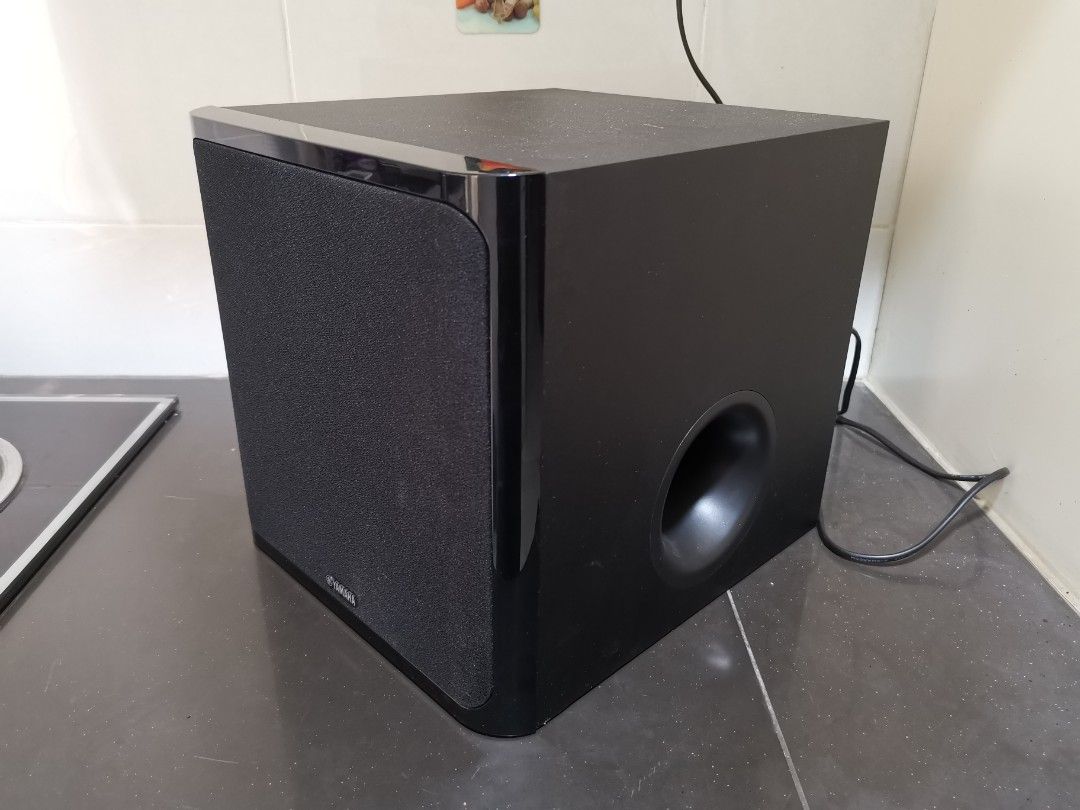 Yamaha NS-SW20 Powered Compact Active Subwoofer, Audio, Soundbars ...