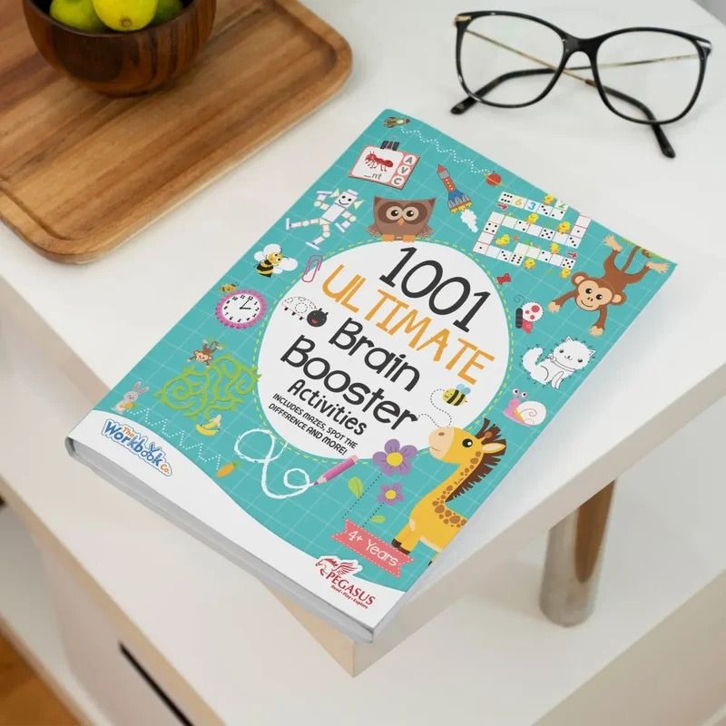 1001 Super Brain Booster Activity Book for 3+ years, Hobbies & Toys ...
