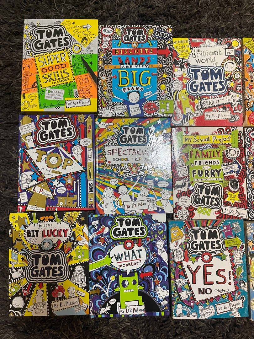 16 Tom Gates Book Collection - Various Titles, Hobbies & Toys, Books ...