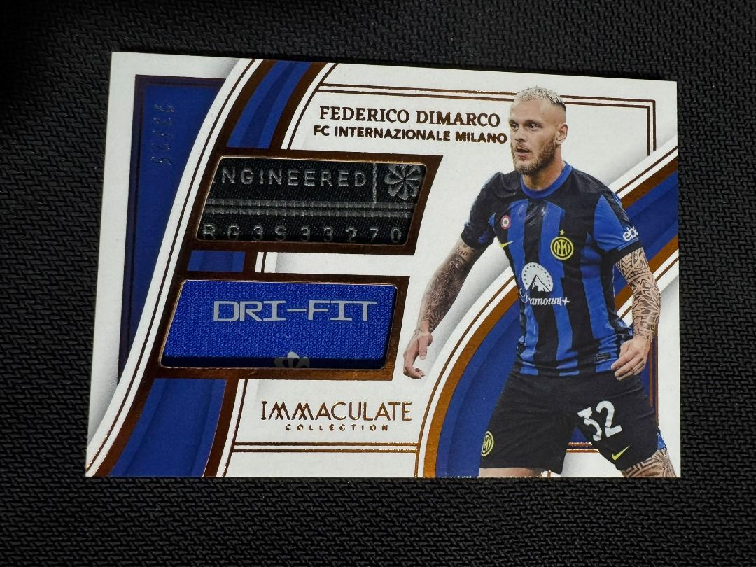 2023 Panini Soccer Card Immaculate Collection Frederico Dimarco FC ...