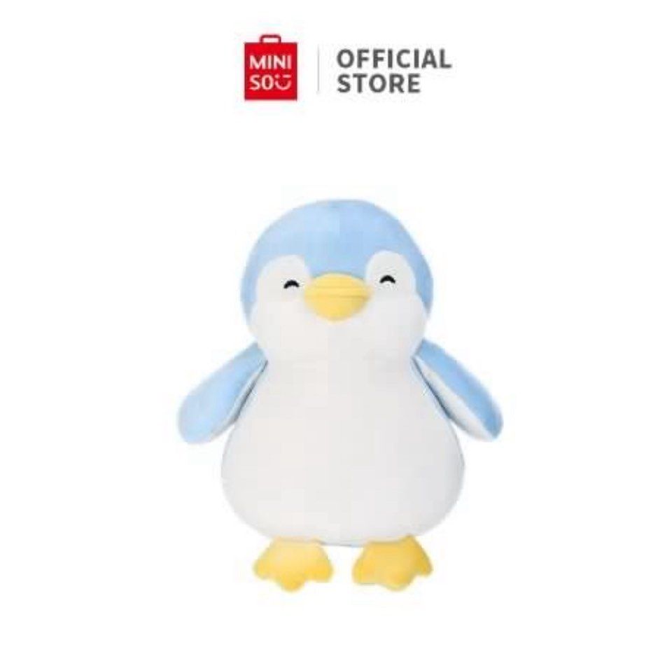 2 MINISO Penguin Plush Toys, Hobbies & Toys, Toys & Games on Carousell