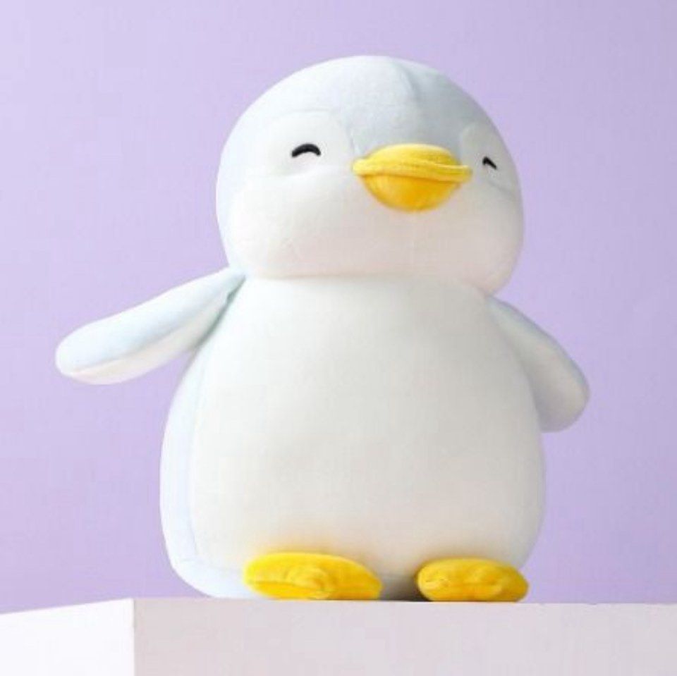 2 MINISO Penguin Plush Toys, Hobbies & Toys, Toys & Games on Carousell