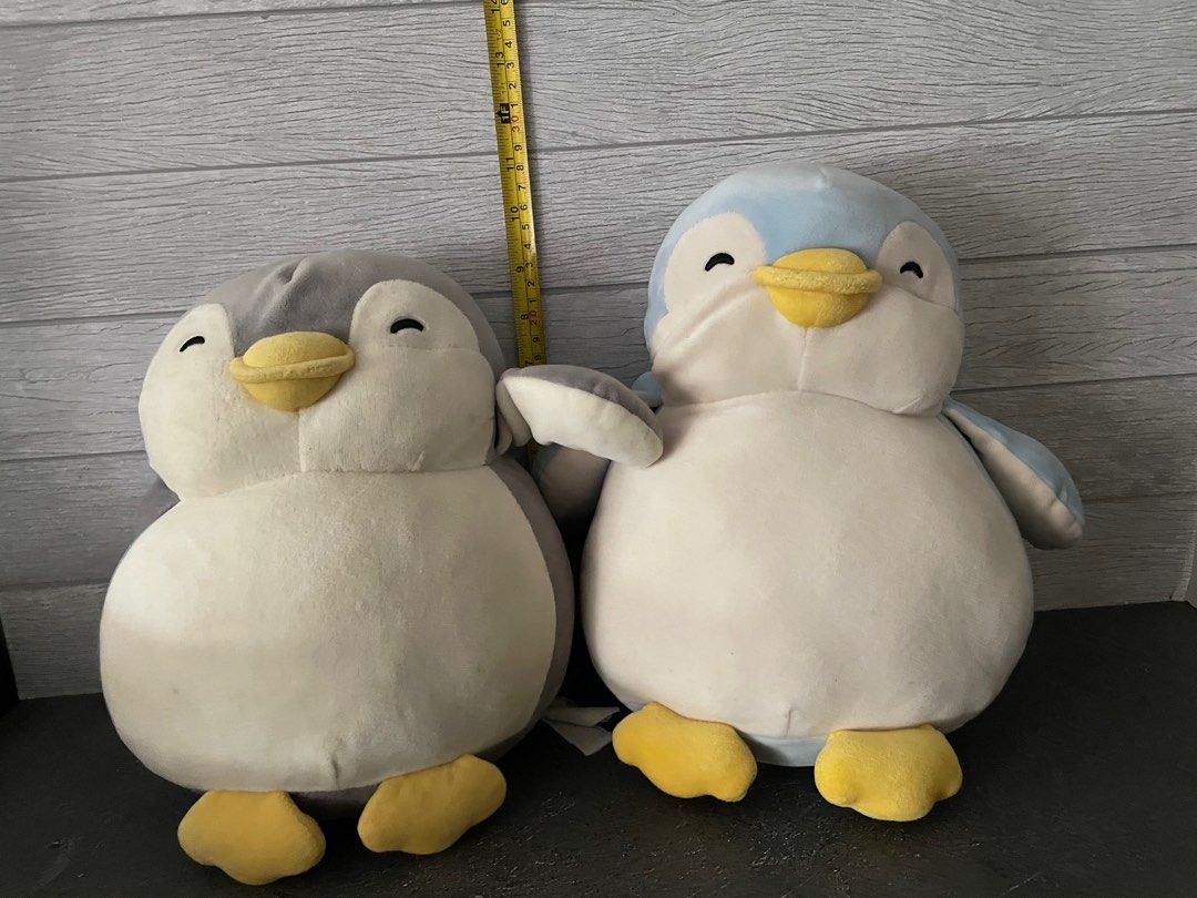 2 MINISO Penguin Plush Toys, Hobbies & Toys, Toys & Games on Carousell